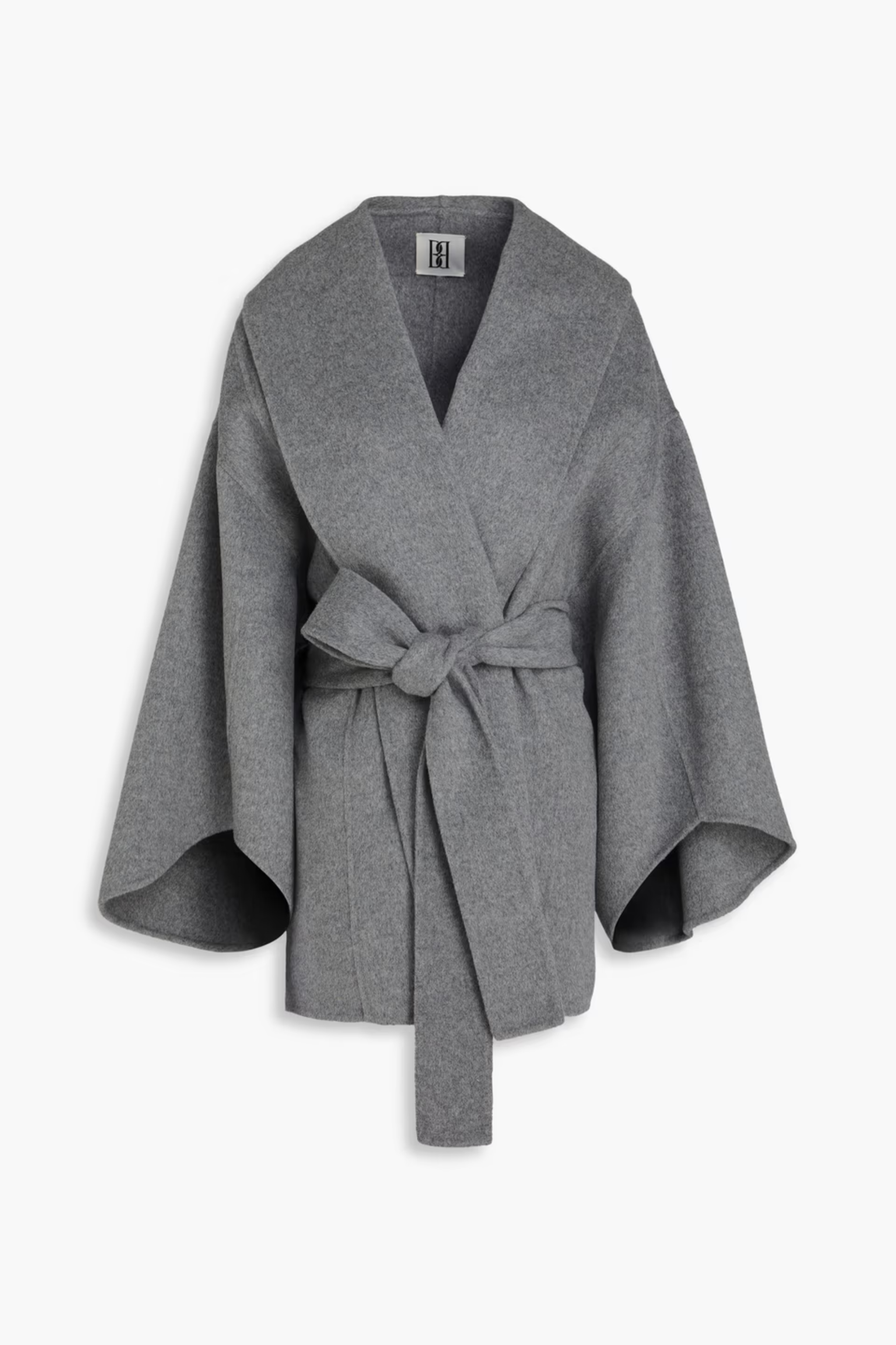 By Malene Birger Margith Brushed Wool-Felt Coat